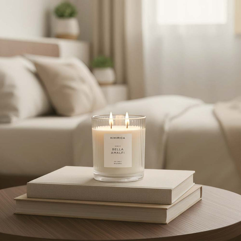Buy Natural Soy Wax Candles for Long-Lasting Fragrance | Kimirica