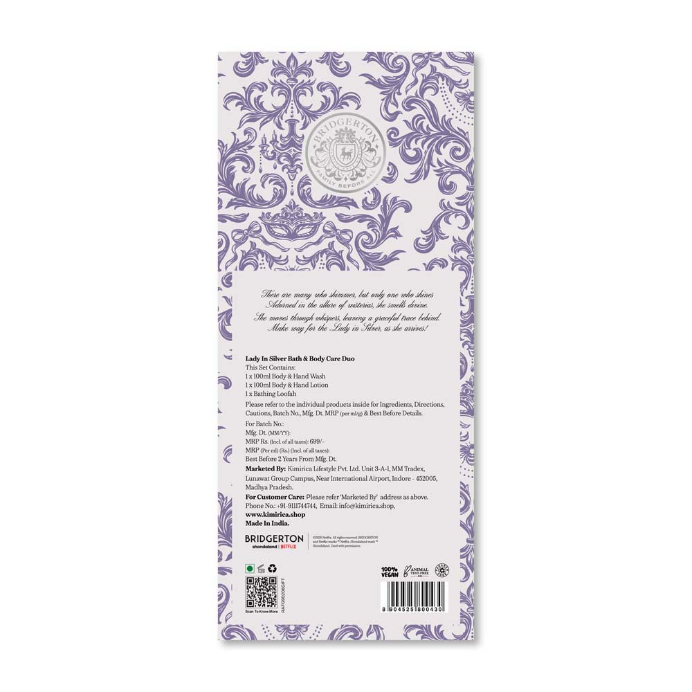 Lady In Silver Bath & Body Duo