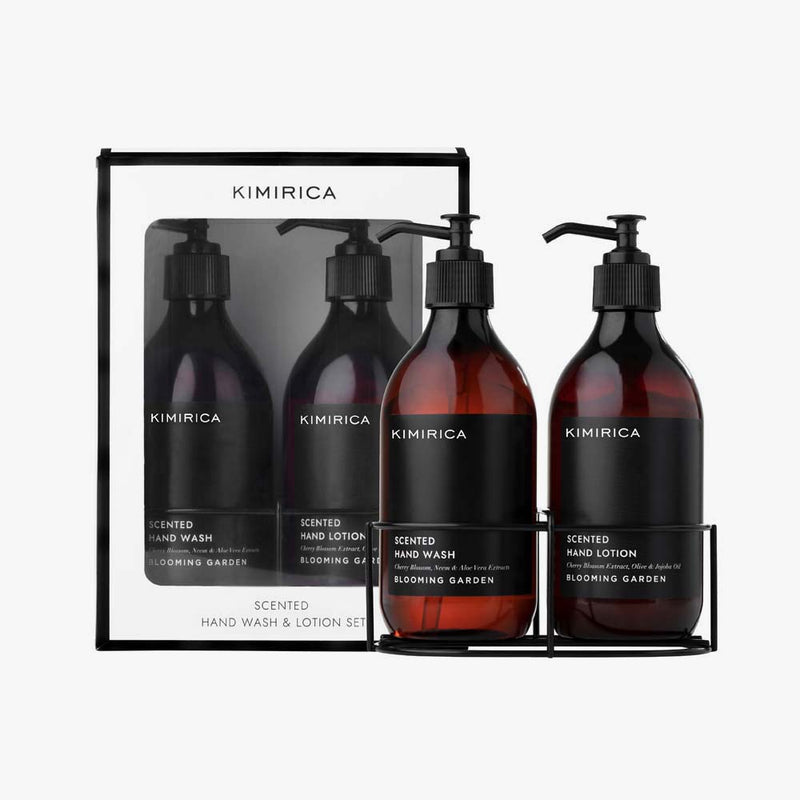 Buy Luxury Hand Wash/Hand Lotion Caddy Set Online in India | Kimirica