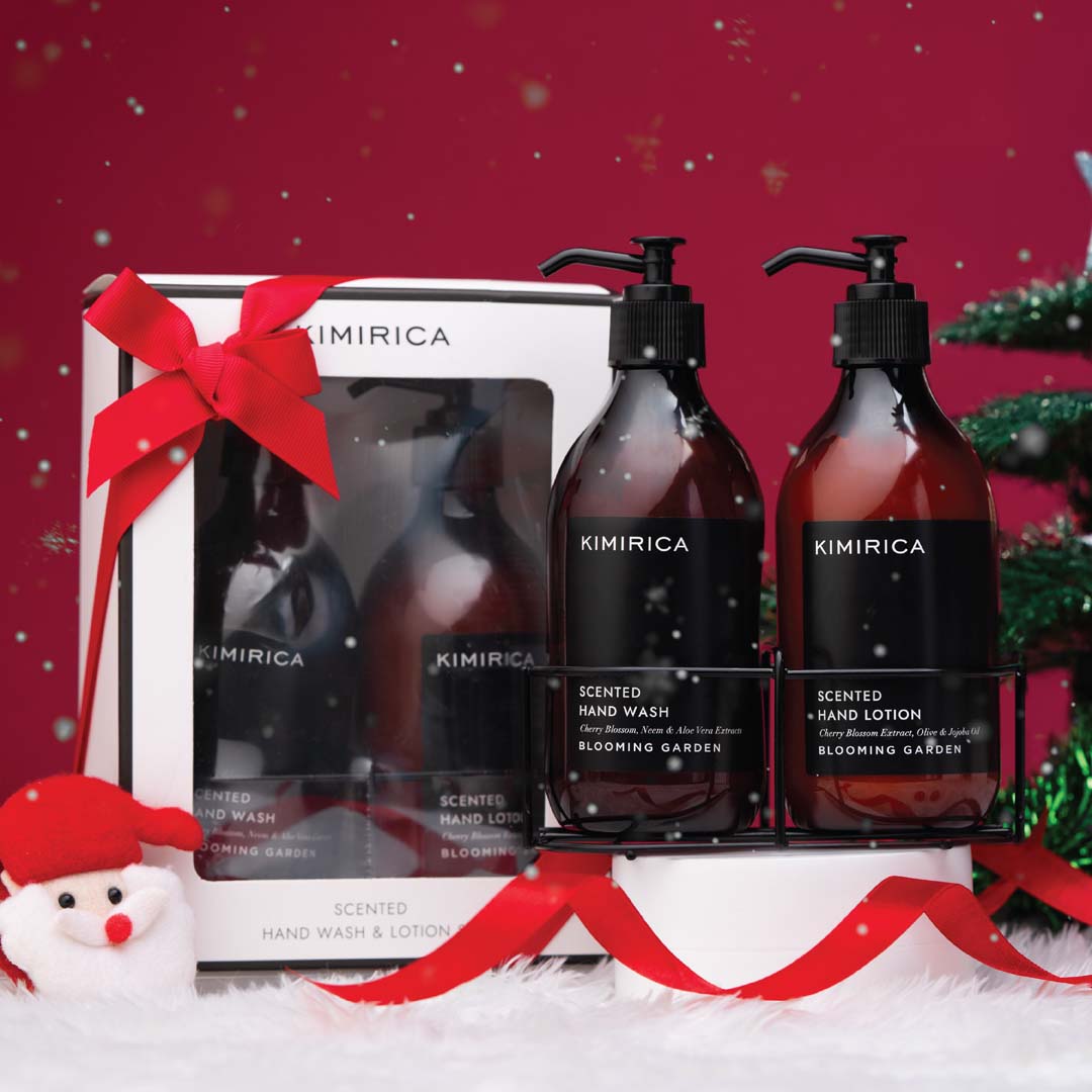 Buy Luxury Hand Wash/Hand Lotion Caddy Set Online in India | Kimirica