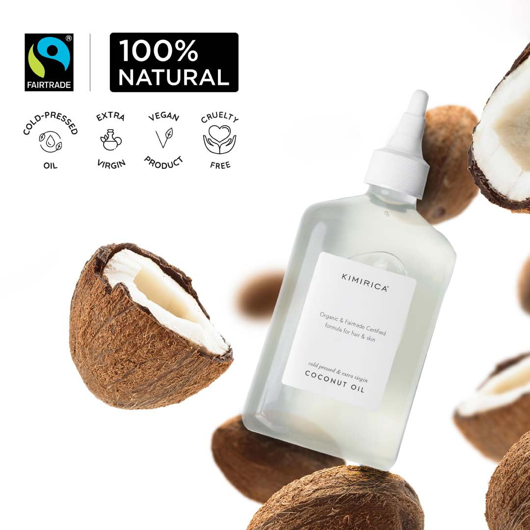 Coconut Oil-Buy 100% Natural Coconut Oil for Hair & Skin | Kimirica