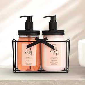 Buy Luxury Hand Wash/Hand Lotion Caddy Set Online in India | Kimirica