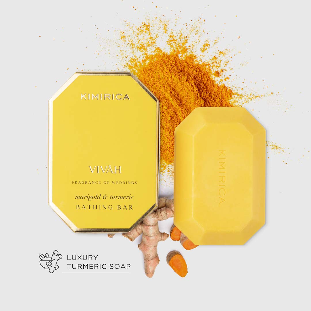 Buy Vivah Luxury Turmeric Soap Online - Kimirica